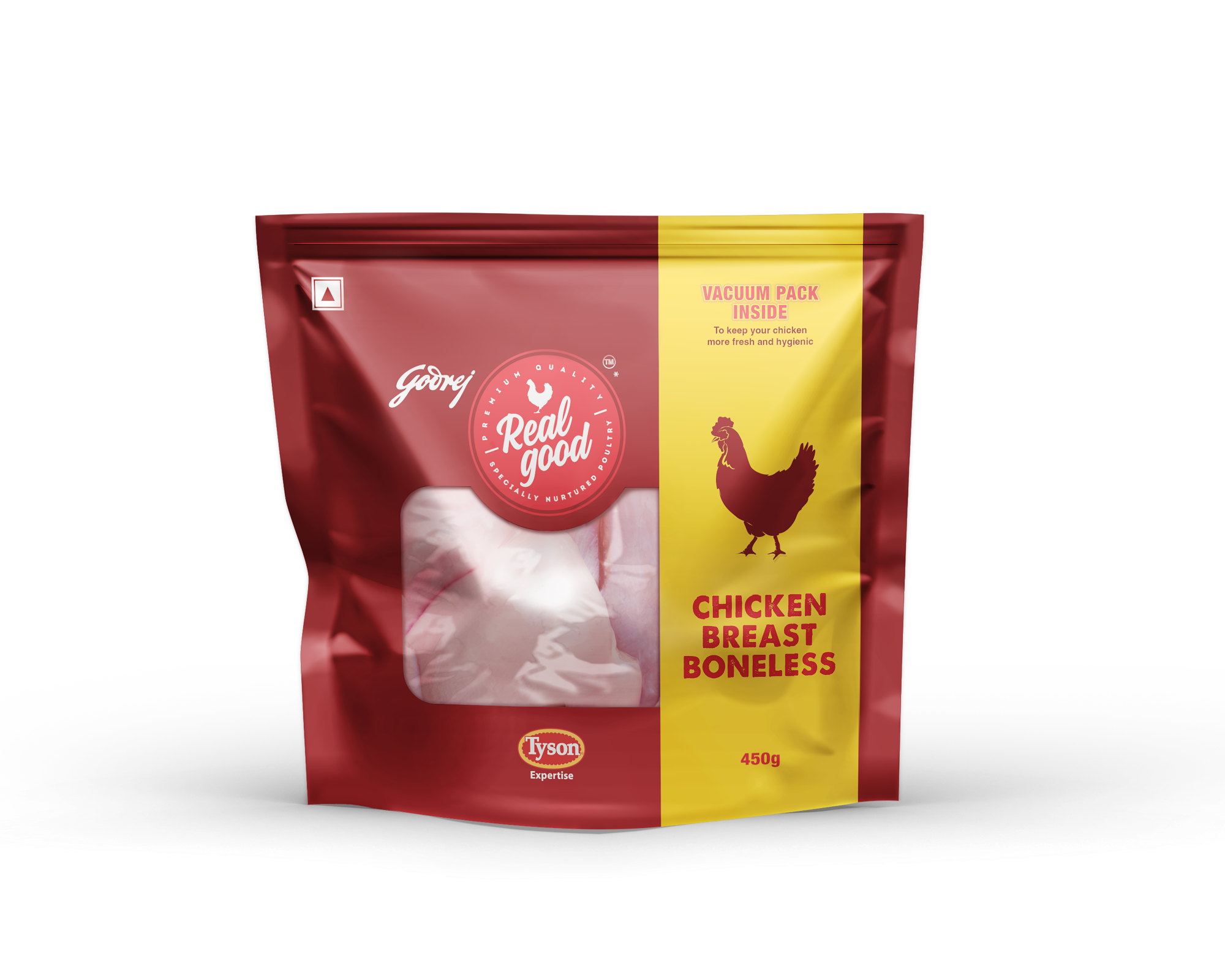 Premium Chicken Breast Boneless 450g - Delightful Taste